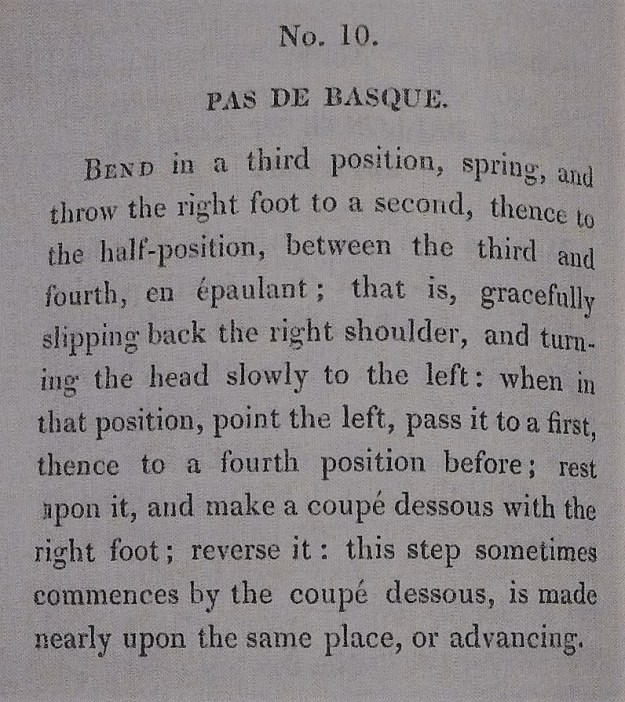 Mlle Théodore and the Pas de Basque | Dance in History