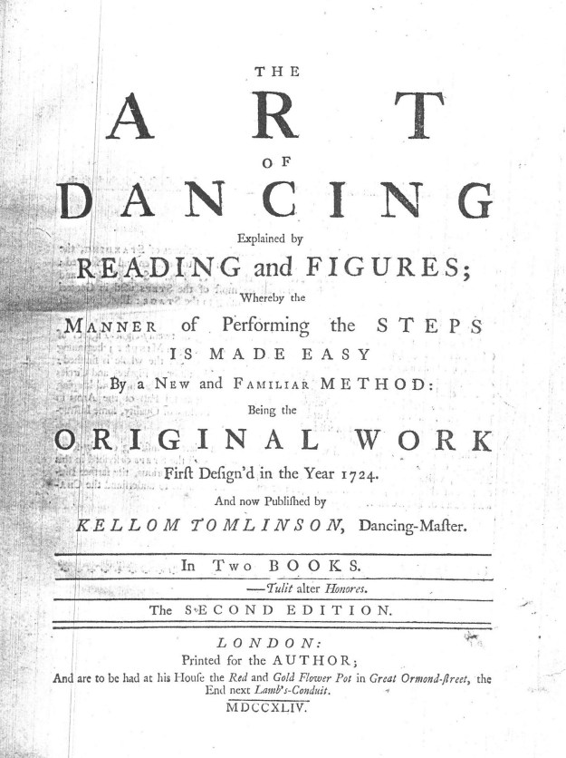 The Dancing Master’s Art Explained: Pierre Rameau, John Essex and ...